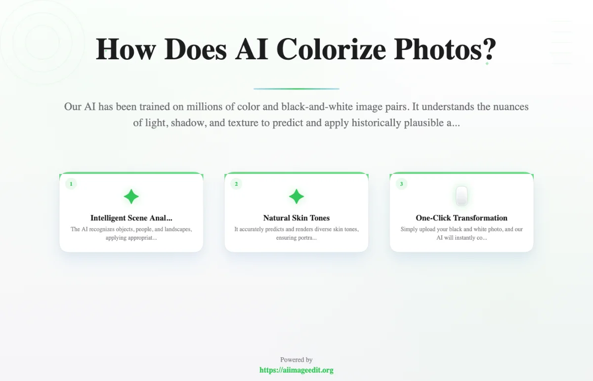 AI Photo Colorizer - Bring Old Black & White Photos to Life | Vivid AI