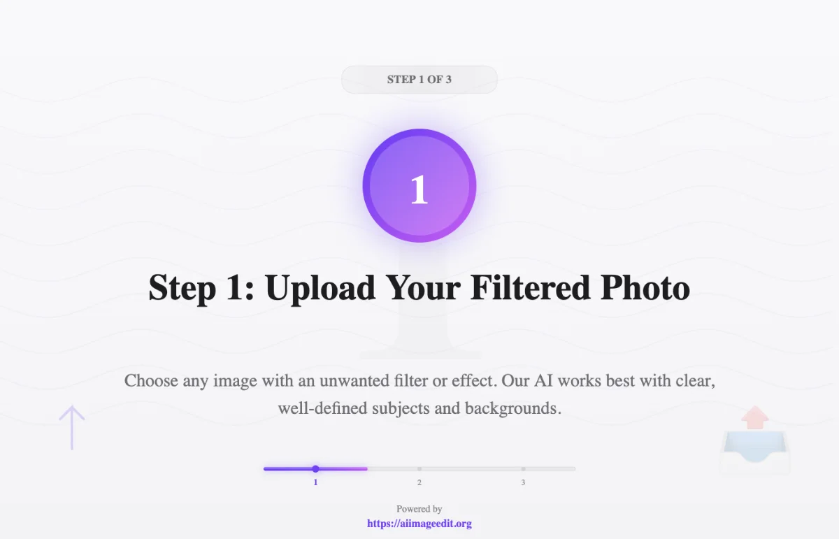 Remove Filter from Photo - Free AI Enhancements Tool | AI Image Editor